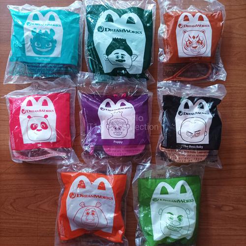Jual Happy Meal McD DreamWorks McDonalds Shrek Po Alex Toothless Poppy ...