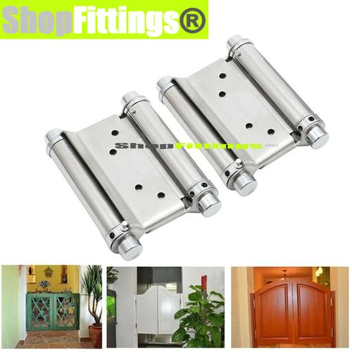 Jual Engsel Koboi Cafe Bar Pendulum Door Hinge Spring Double Action x1 ...