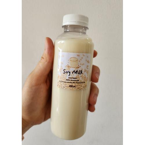Jual Susu Kacang Kedelai / Kedele Homemade / Soymilk 250ml low sugar ...