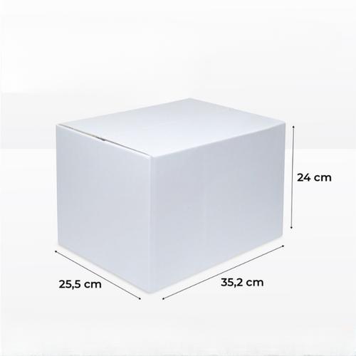 Jual kardus box packing dus karton putih kemasan isi AMDK ukuran ...