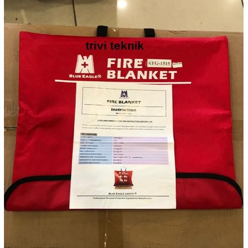 Jual blue eagle welding blanket atg1515 fire blanket,selimut kain tahan ...