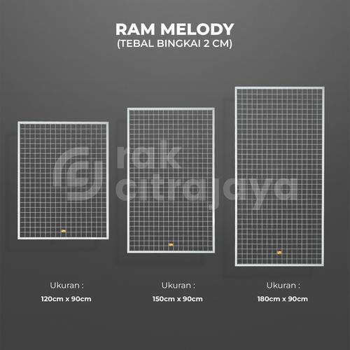 Promo RAM JARING BINGKAI 2CM 1.5CM KAWAT DISPLAY WIRE MESH | MELODY ...