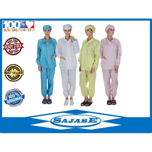 Jual Baju Anti static Setelan Seragam Kerja Anti static Clean Room ...