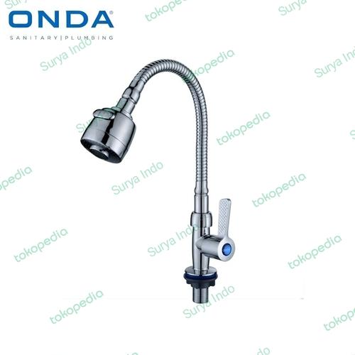 Jual KRAN AIR FLEKSIBEL ANGSA 1/2" ONDA V-TUL FLEXI TANAM KERAN CUCI ...