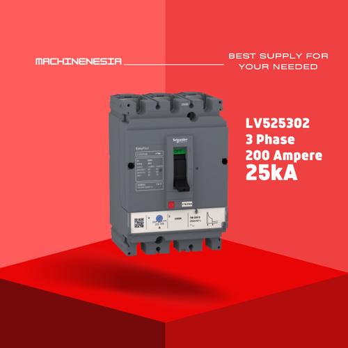 Jual MCCB 3P 200A SCHNEIDER EASYPACT CVS250B LV525302 3 PHASE 200 ...
