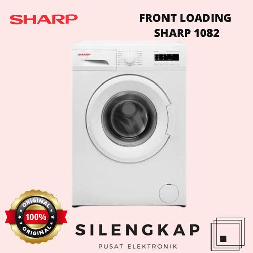 Jual Sharp Mesin Cuci Front Load ES-FL 1082 8Kg -- Garansi Resmi ...
