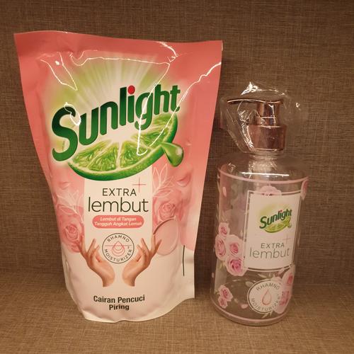 Jual Sunlight Sabun Cuci Piring Extra Lembut Rhamno Moisturizer 650ml ...