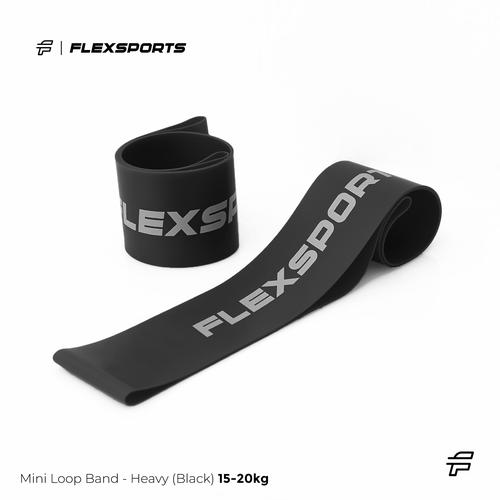 Promo Flex Resistance Band (Heavy) - Mini Loop Band Fitness/Exercise by ...