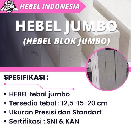 Jual Hebel Jumbo Block - 12,5x20x60cm - Kab. Tangerang - Hebel ...