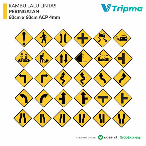 Jual Rambu Peringatan Ukuran 60x60 ACP 4mm - Kota Bandung - Tripma ...