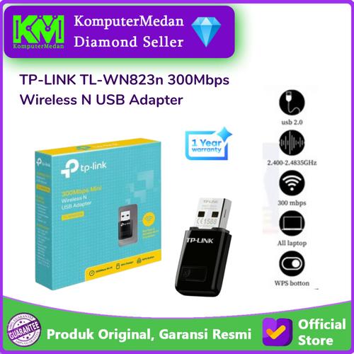 Jual TP-LINK TL-WN823N 300Mbps Mini Wireless N USB Adapter 823N - Kota ...