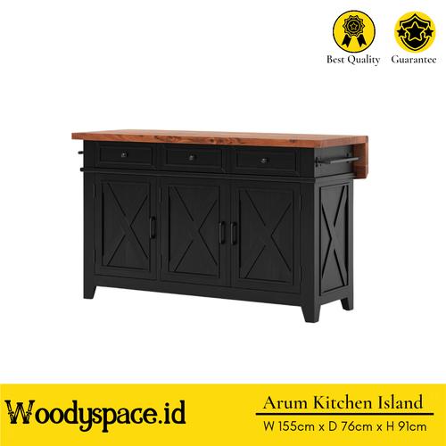 Jual Meja Island Dapur Meja Dapur Island Arum Kitchen Island Table ...