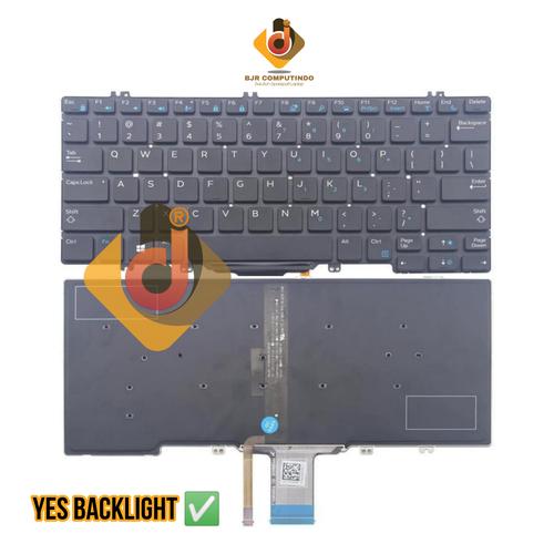 Jual Keyboard Dell Latitude 7390 2 in 1 7389 7380 7280 7290 Backlight ...