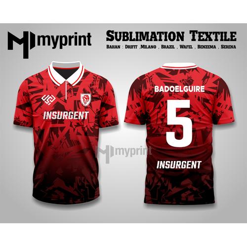Jual JERSEY FULL PRINTING / JERSEY SUBLIME / JERSEY SATUAN - XL Anak - Kab. Cianjur - Myprint ...