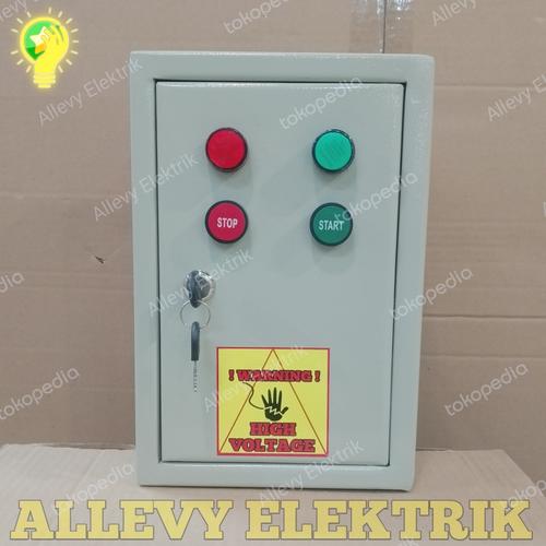 Jual BOX PANEL INDOOR 20X30 DILENGKAPI PILOT LAMP DAN PUSH BUTTON ...