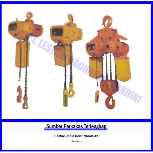 Jual Electric Chain Hoist With Hook Nagasaki Type HHBB 01-01S - Jakarta ...
