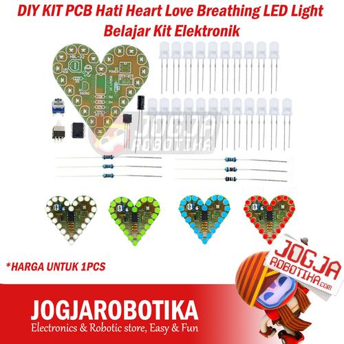 Jual DIY KIT PCB Hati Heart Love Breathing LED Light Belajar Kit ...