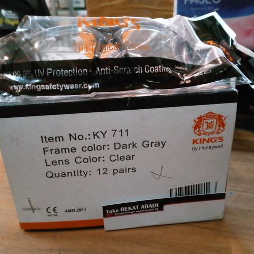 Jual kacamata safety KINGS ky 711 clear - Jakarta Barat - Rekat Abadi ...