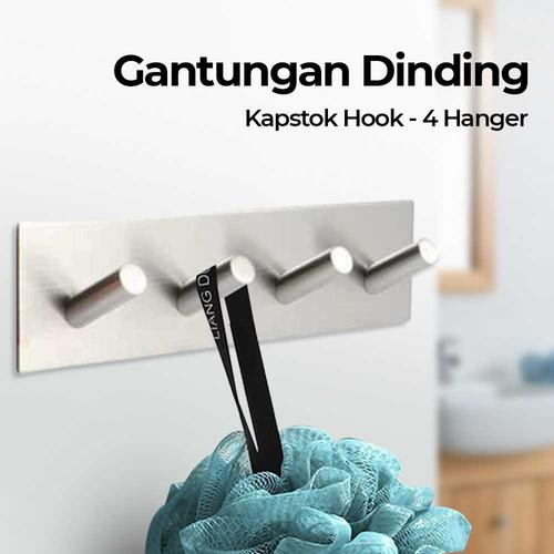 Jual Gantungan Baju Handuk Tempel Dinding Kamar Mandi Wall Hanger ...