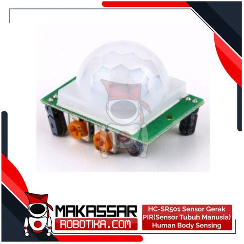 Jual HC-SR501 Sensor Gerak PIR(Sensor Tubuh Manusia) Human Body Sensing ...