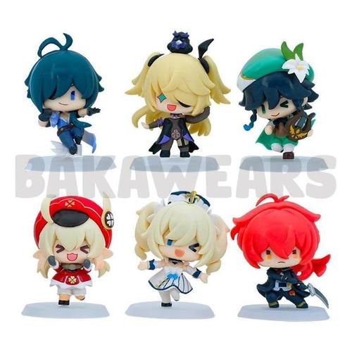 Jual Action Figure Genshin Impact: Chibi Figure - Klee, Diluc, Venti ...