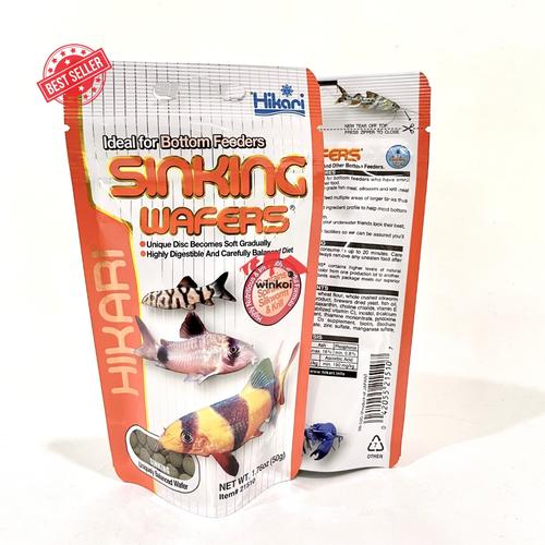 Jual Hikari Tropical SINKING WAFERS 50GR Wafer 50 G GRam 50Gram Pakan ...
