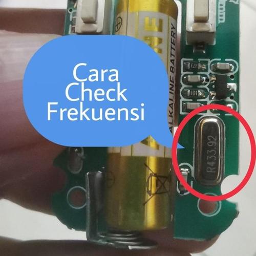 Jual Duplikat Remote Mobil 433Mhz Universal Free Baterai 27A 12V - RFB ...