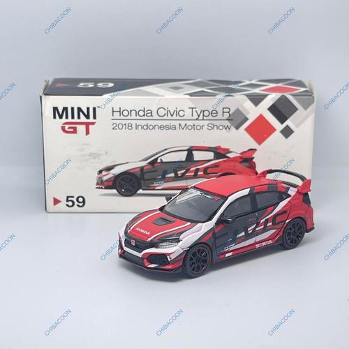 Jual MiniGT Mini GT MGT Honda Civic Type R 2018 Indonesia Motor Show 59 ...
