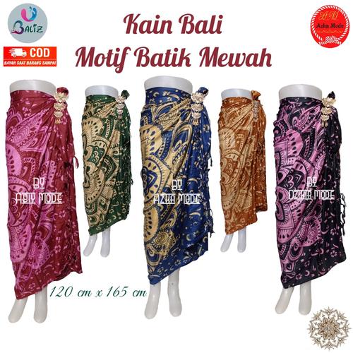 Jual Kain Bali Pantai/Kain Bali Motif Sultan Rumbai/Kain Bali Halus ...