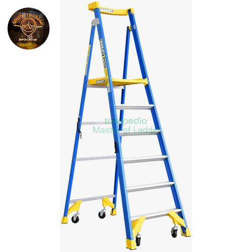 Jual Bailey Tangga Lipat Ladder Podium Tangga Platform Fiberglass 6 ...