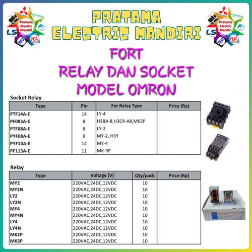 Jual FORT SOCKET PYF08A-E PYF14A-E PTF08A-E PTF14A-E PF083A-E PF113A-E ...