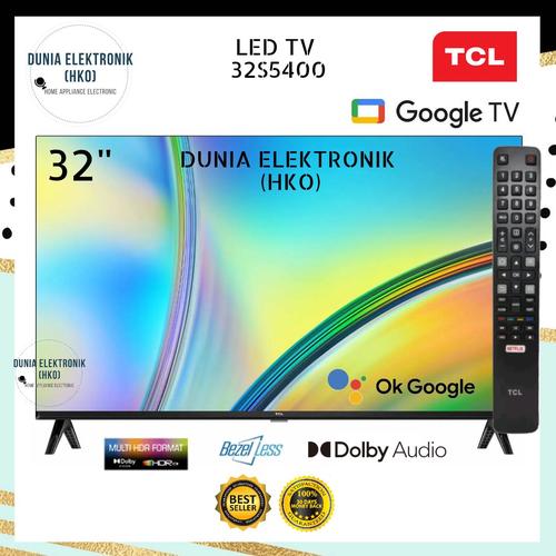Promo TCL 32S5400 32 Inch | TCL Google TV 32 Inch FHD Bezel Less | TCL ...