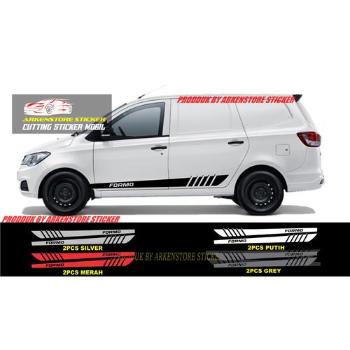 Jual sticker stiker mobil formo sticker list body samping mobil wuling ...