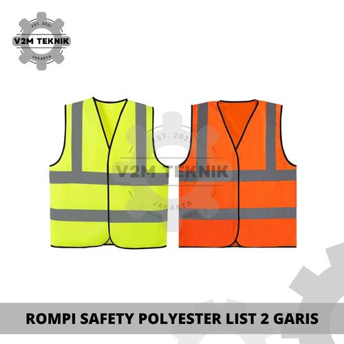 Promo Rompi Jaring Safety Vest List Garis / Rompi Safety Proyek ...