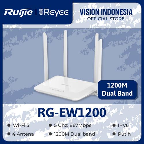 Jual RUIJIE REYEE RG-EW1200 1200M Dual-band Wireless Router - Jakarta ...