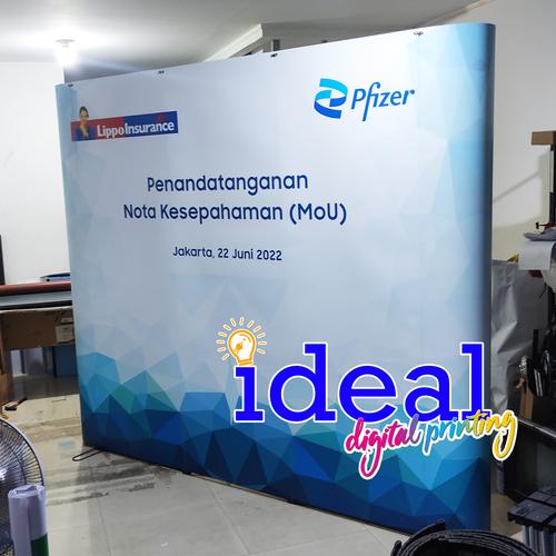 Jual Backwall Backdrop pop up spider portable bongkar pasang - Lurus ...