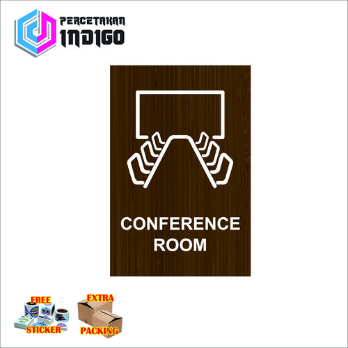 Jual sign board papan signage conference room type b - Kab. Bekasi ...
