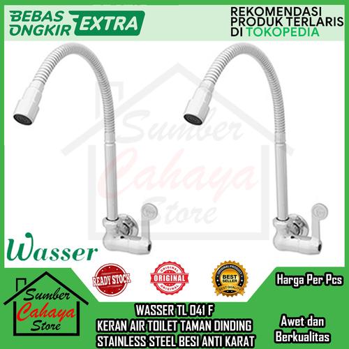 Jual WASSER TL 041 F KERAN AIR DINDING TEMBOK WASTAFEL BATHUP STAINLESS ...