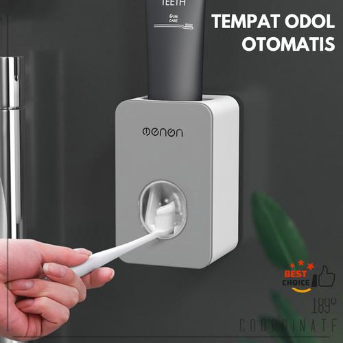 Jual TEMPAT ODOL TEMPEL OTOMATIS DISPENSER BOX PASTA GIGI DINDING ...