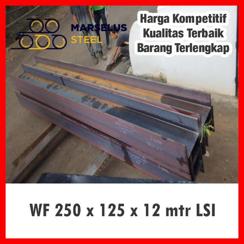Jual WF 250 x 125 x 12 meter Besi IWF 250 Wide Flange Beams Lautan ...