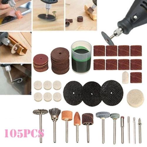 Jual Mata Dremel Bor Tuner Set 105 Pcs Mata Mini Grinder - Kota ...