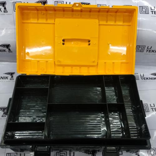 Jual PROHEX TOOL BOX PLASTIK 15" KOTAK PERKAKAS TOOLBOX PLASTIC 15 INCH ...