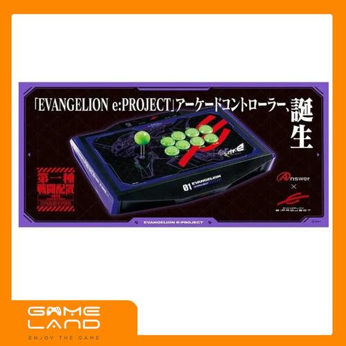 Promo EVANGELION e:PROJECT Arcade Controller PC PS4 PS3 Nintendo Switch ...