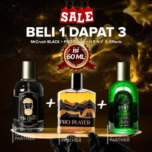 Promo BELI 1 DAPAT 3 SCENTPLUS MR CRUSH + HRNY SIDE EFFECT + PRO PLAYER ...