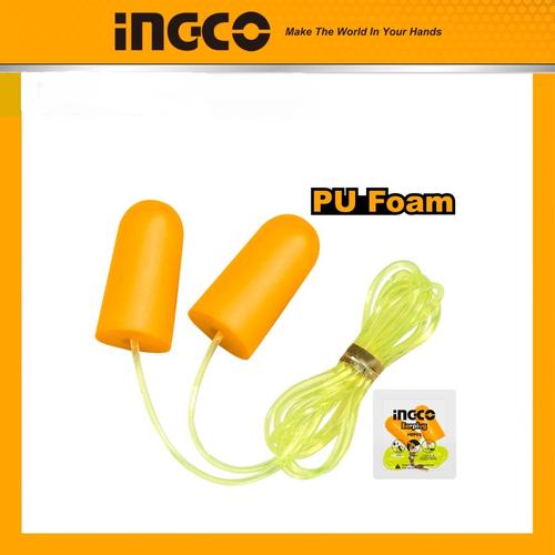 Jual 2-Pcs Earplug Foam (Corded) INGCO HEP02 - Ear Plug Sumbat Telinga ...