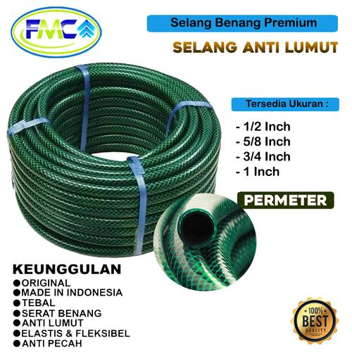 Jual Selang Air Serat Benang Premium Super Kuat Selang Taman Anti Lumut ...