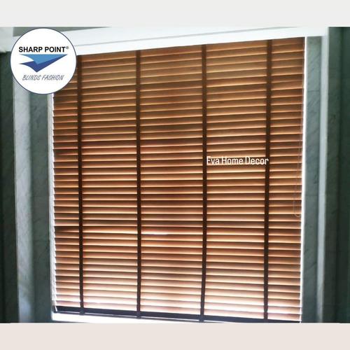 Jual Wooden Blind Sharp Point Indoor / Outdoor Untuk Kantor Rumah ...