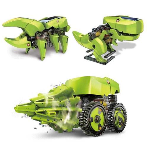 Jual Robot Toys 3 Pieces Tyrannosaurus Driller Hercules Beetle Solar ...