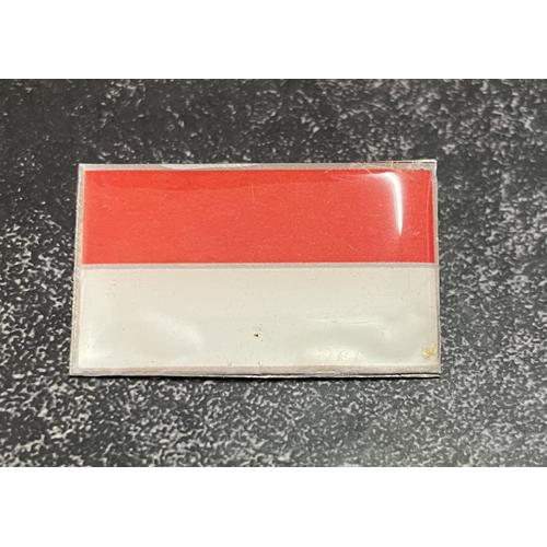 Jual Pin Bendera Merah (L) - Putih Fiber Pin Merah Putih Pin Merah ...
