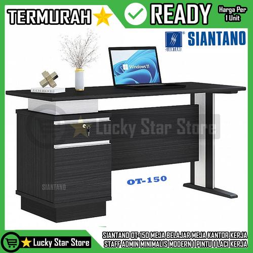 Jual (INSTANT) SIANTANO OT 150 MEJA KOMPUTER KANTOR MEJA KERJA MODERN ...